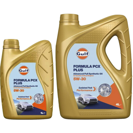 Олива Gulf Formula PCX PLUS 5W-30 – Магазин dok.ua | Ціна, продаж ...
