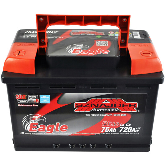 Акумулятор SZNAJDER 6 CT-75-L Plus 57519: купити автоакумулятори в ...