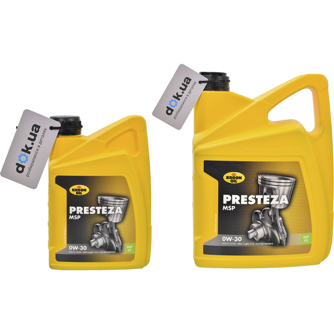 Kroon Oil Presteza MSP 0W-30 (1 л, 5 л) моторное масло: купить ...