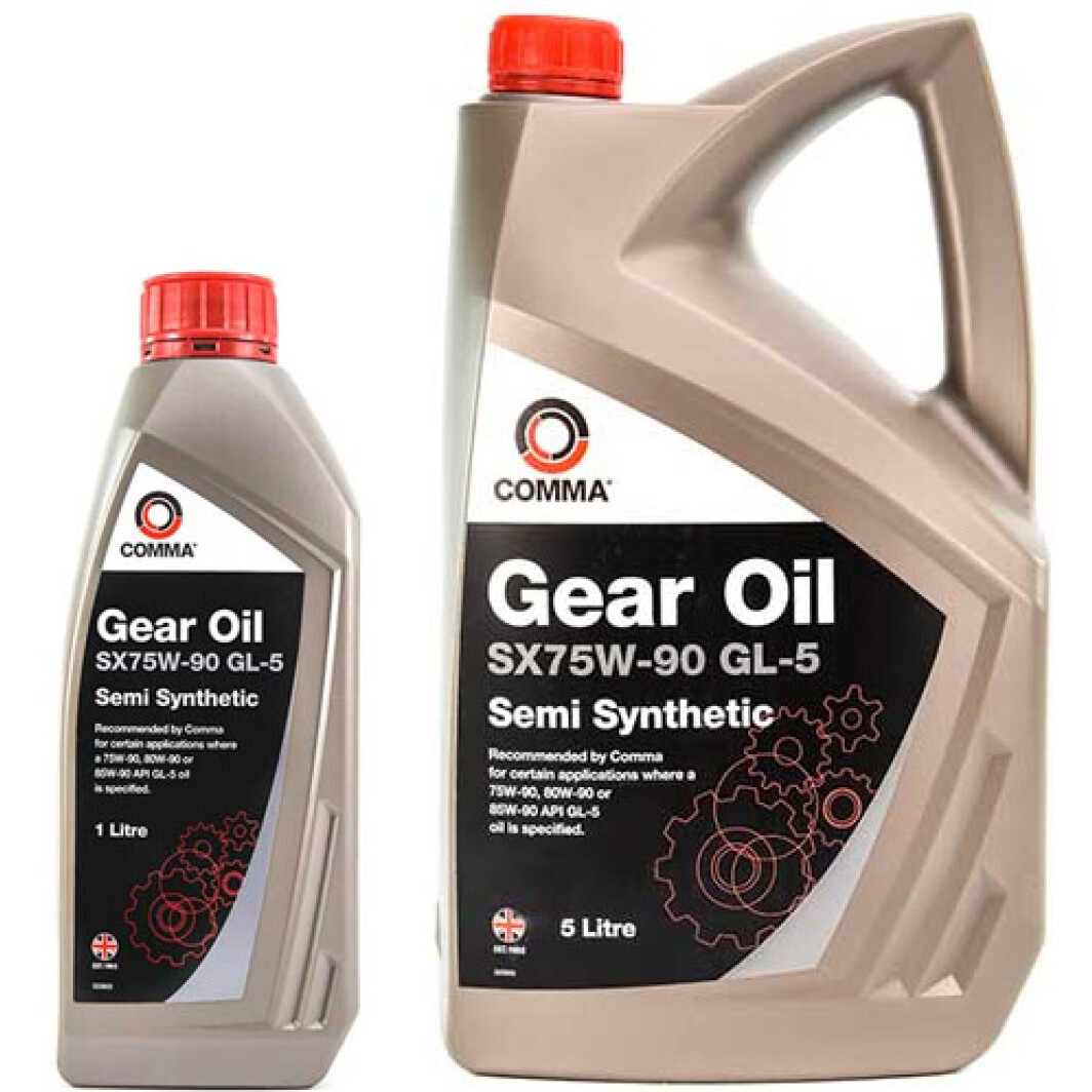 Comma Gear Oil SX 75W-90 (1 л, 5 л, 20 л) трансмиссионное масло: купить ...