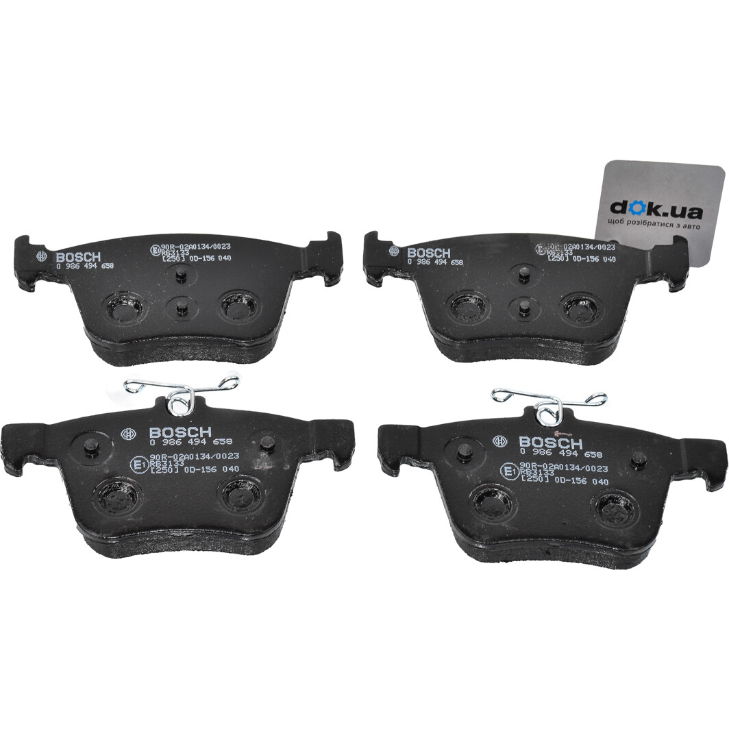 0 986 494 658 Bosch гальмівні колодки | Придбати Bosch 0986494658