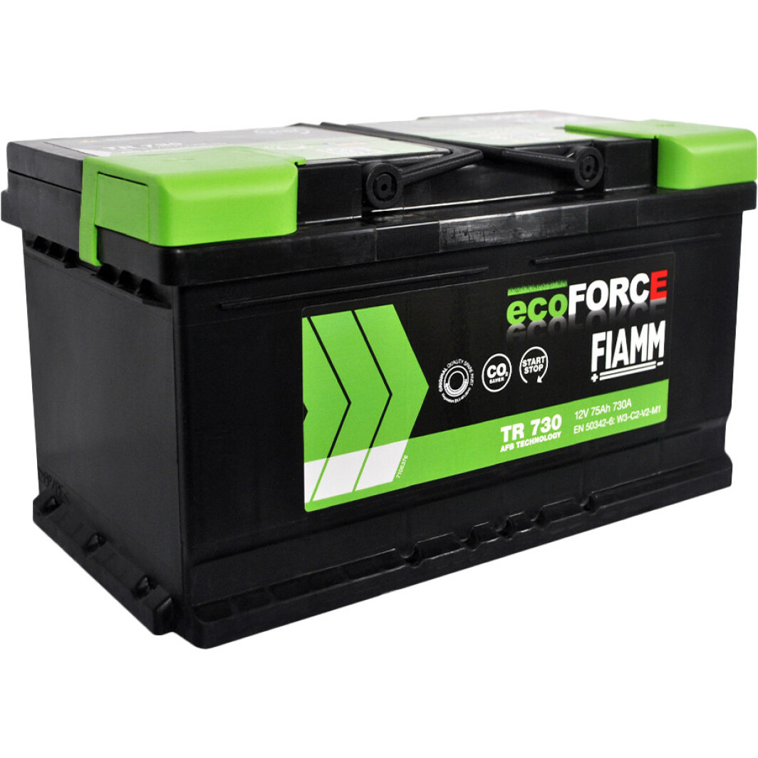 Акумулятор Fiamm 6 CT-75-R Eco Force TR730: купити автоакумулятори в Україні та Києві | dok.ua