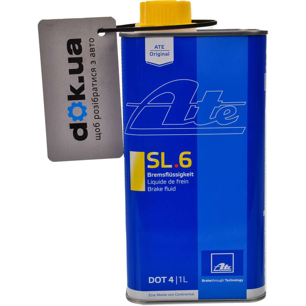 ATE Sl.6 (Class 6) DOT 4 ABS, ESP, ACR, гальмівна рідина: купити в ...