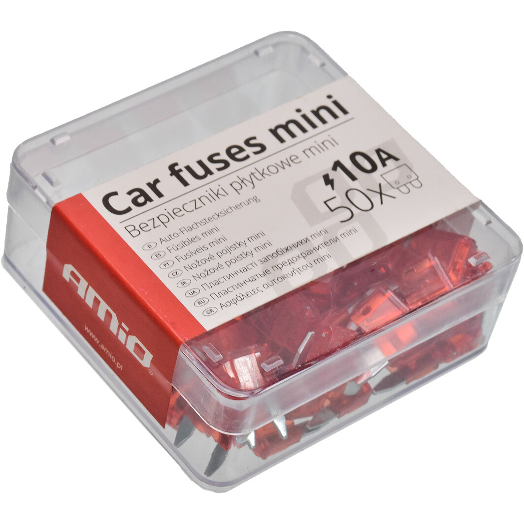 Набір запобіжників Amio 02219 FN mini 50 шт.: купити в Україні та Києві | dok.ua